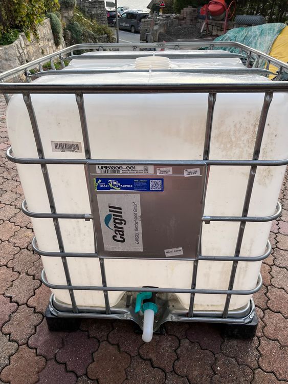 IBC Wassertank 1000 Liter (Gebraucht) in Turbenthal für CHF 41 – nur ...