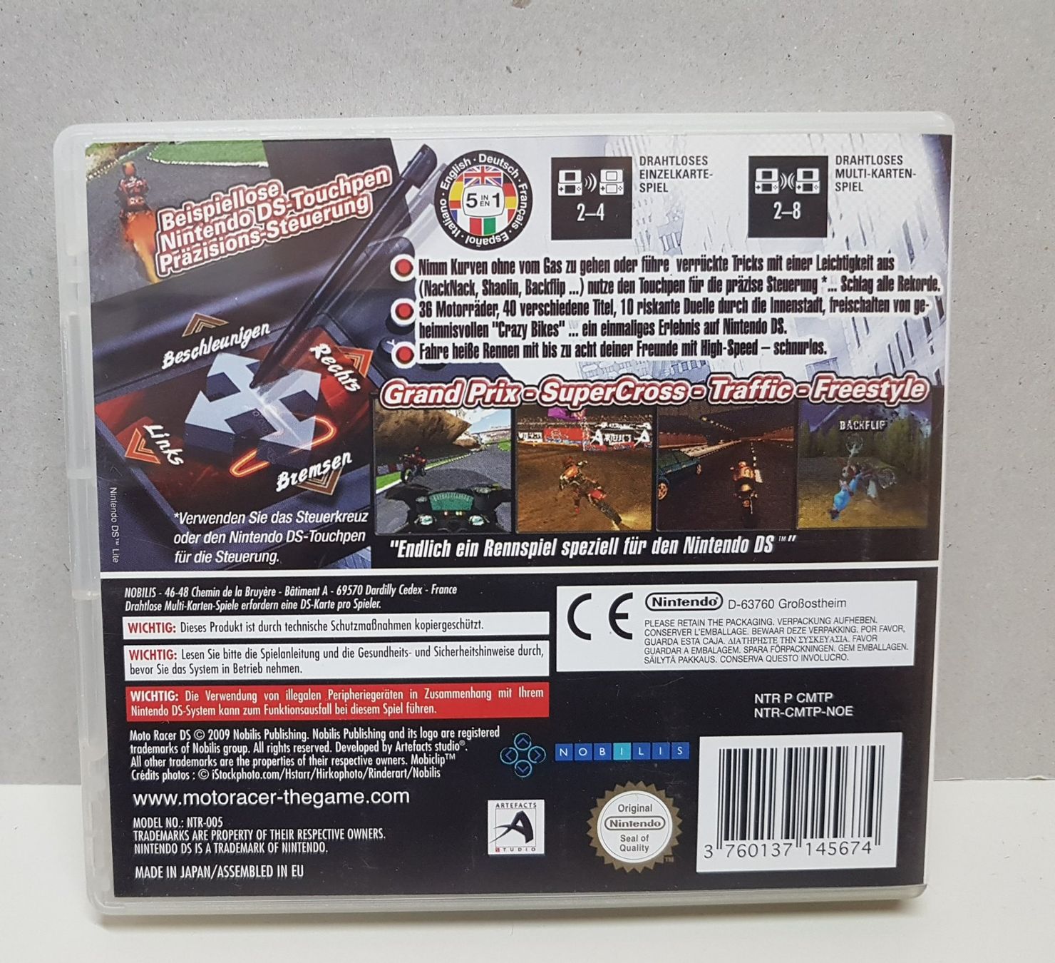 Moto Racer Grand Prix - SuperCross Traffic -Freestyle DS (Gebraucht) in ...