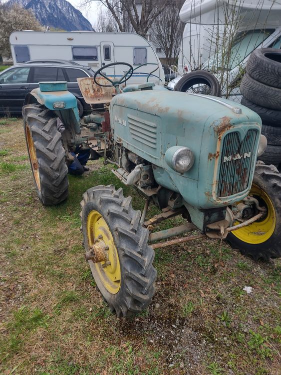 MAN Traktor 4K1 und 2K3 (Defekt) in Grabs für CHF 5000 – nur Abholung auf Ricardo kaufen