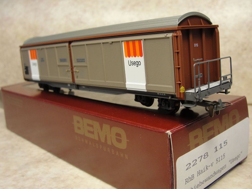 Bemo 2278115 RhB Schiebewandwagen Usego | Kaufen auf Ricardo