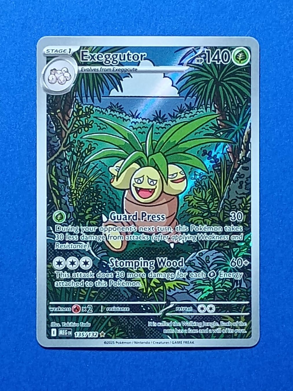 Pokemon TCG Mega Evolution Exeggutor 135 IR 🇬🇧 (Neu (gemäss ...