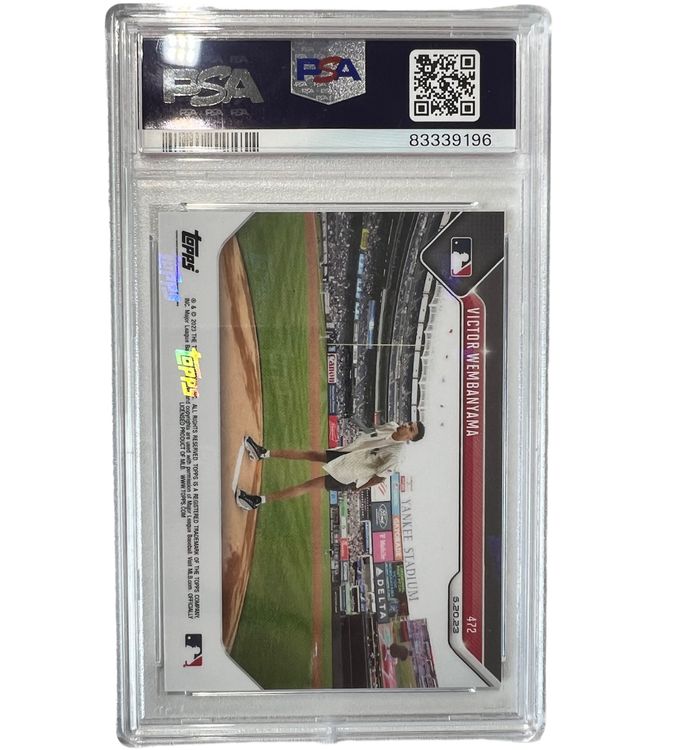 PSA 10 💎 Wembanyama / Wemby - NBA Spurs - TOPPS (Neu (gemäss ...