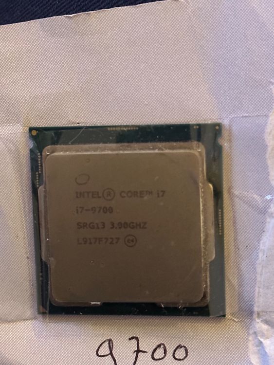 CPU i7-9700. gebraucht funktioniert (Gebraucht) in Zürich für CHF 139 ...