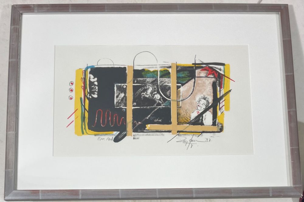 Rolf Knie (1949) Lithographie Handsigniert | Kaufen auf Ricardo