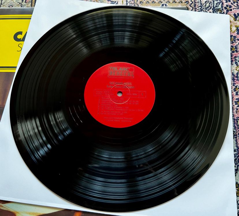 AUDIOPHILE Bizet Grieg Carmen Peer Gynt Telarc LP GEWASCHEN (Gebraucht) in Unterseen für CHF 19. ...