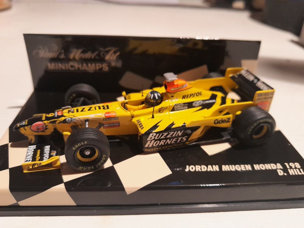 Minichamps 1:43 Jordan 198 (Hill) 1998 N° 430 980009 (Neu und ...