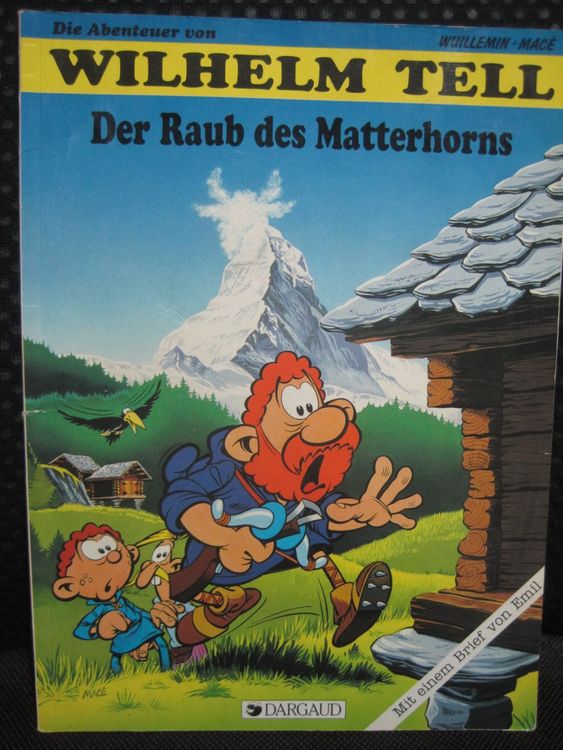 Comic Wilhelm Tell Raub des Matterhorns Abenteuer & Emil | Kaufen auf ...