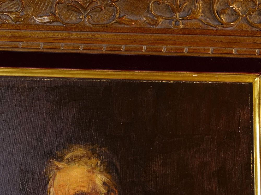 Ölgemälde „Der Trinker“ Kopie A.Anker – Brutsche Peter (Gebraucht) in ...