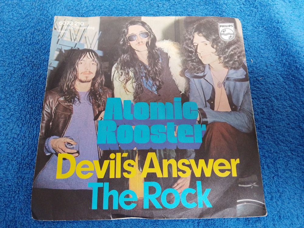 ATOMIC ROOSTER - devils answer 7" PHILIPS 1971 | Kaufen auf Ricardo