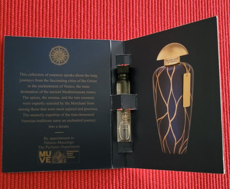 The Merchant of Venice Craquelé 2ml Probe Muster Ed Parfum (Neu (gemäss ...
