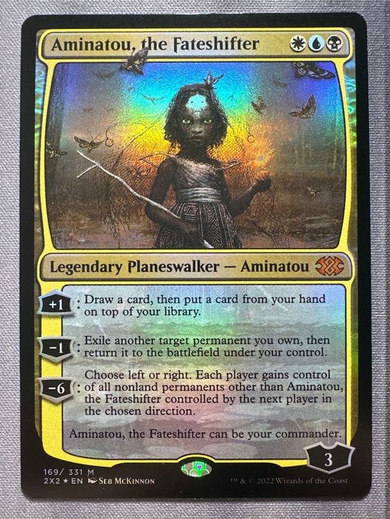 Aminatou, the Fateshifter FOIL 169/331 Double Masters 2022 (Neu (gemäss ...