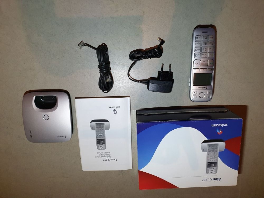 Super Seniorentelefon Swisscom AtonCL317 (Gebraucht) in Heinrichswil für CHF 19 – mit Lieferung ...