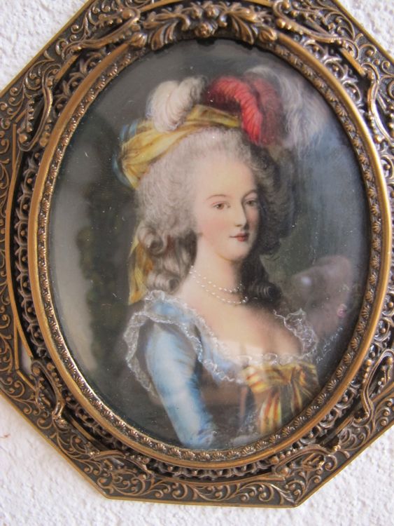 miniatur Portrait von Marie Antoinette | Kaufen auf Ricardo