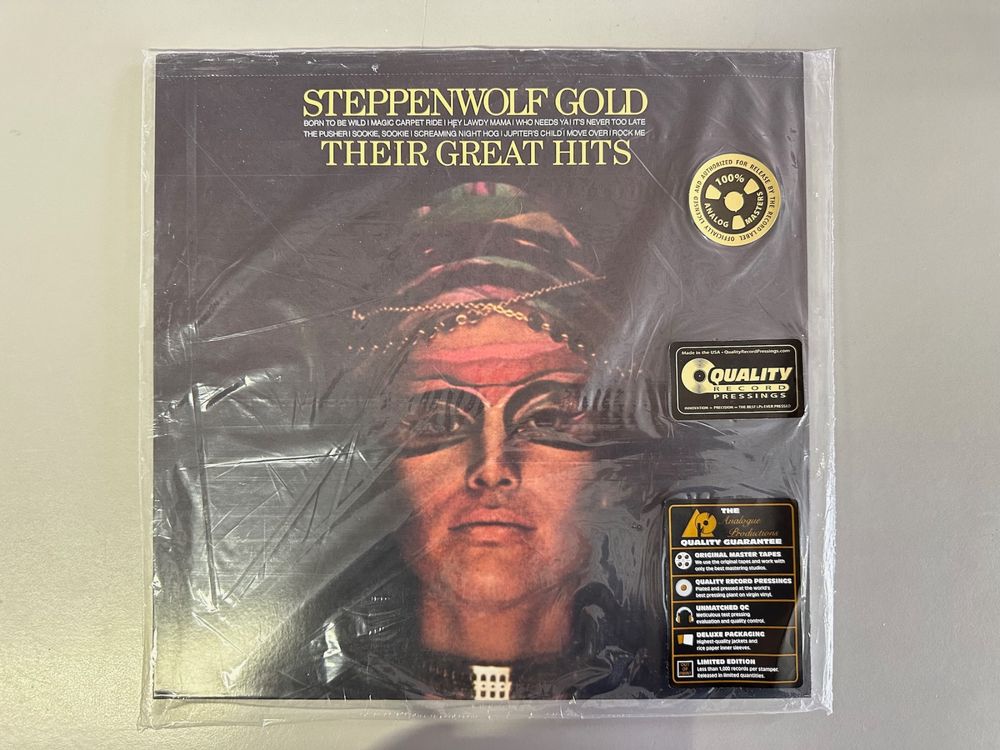 Steppenwolf Gold Their Great Hits Quality Record Pressing LP (Gebraucht ...