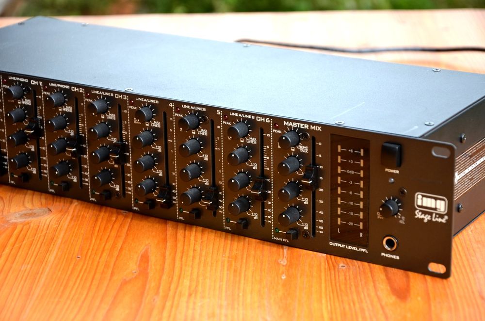 Mischpult / Rackmixer StageLine PMX-80 (Gebraucht) in Nesslau für CHF ...