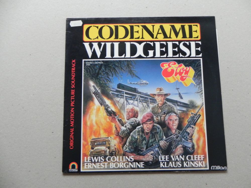 LP Film Soundtrack Codename Wildgänse 1984 Krautrock Eloy (Gebraucht ...
