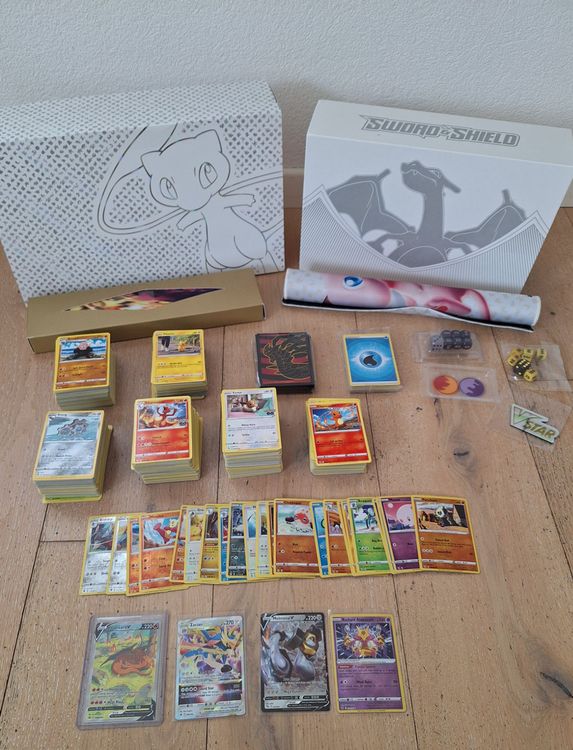 Pokemon XL Karten Sammlung 700Stk. (Mew, Charizard)Englisch (Gebraucht) in Gossau SG für CHF 49 ...