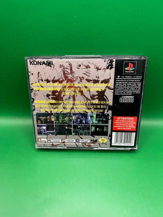Metal Gear Solid Tactical Espionage Action (Deutsch) - PS1 | Kaufen auf ... Metal Gear Solid Tactical Espionage Action (Deutsch) - PS1 | Kaufen auf ...