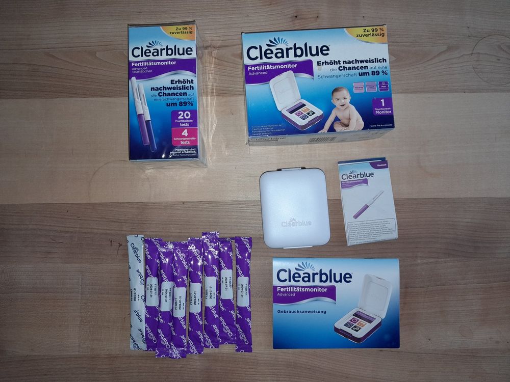 Clearblue Ferilitätsmonitor Advanced inkl. Teststreifen (Gebraucht) in ...
