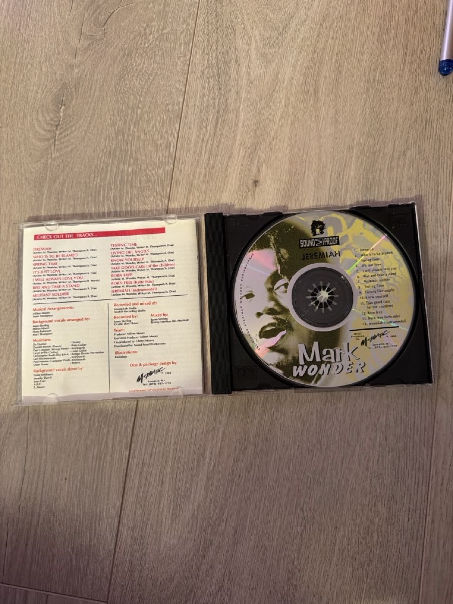 Mark Wonder - Jeremiah - CD Album - Seltenes Sammlerstück! (Gebraucht ...