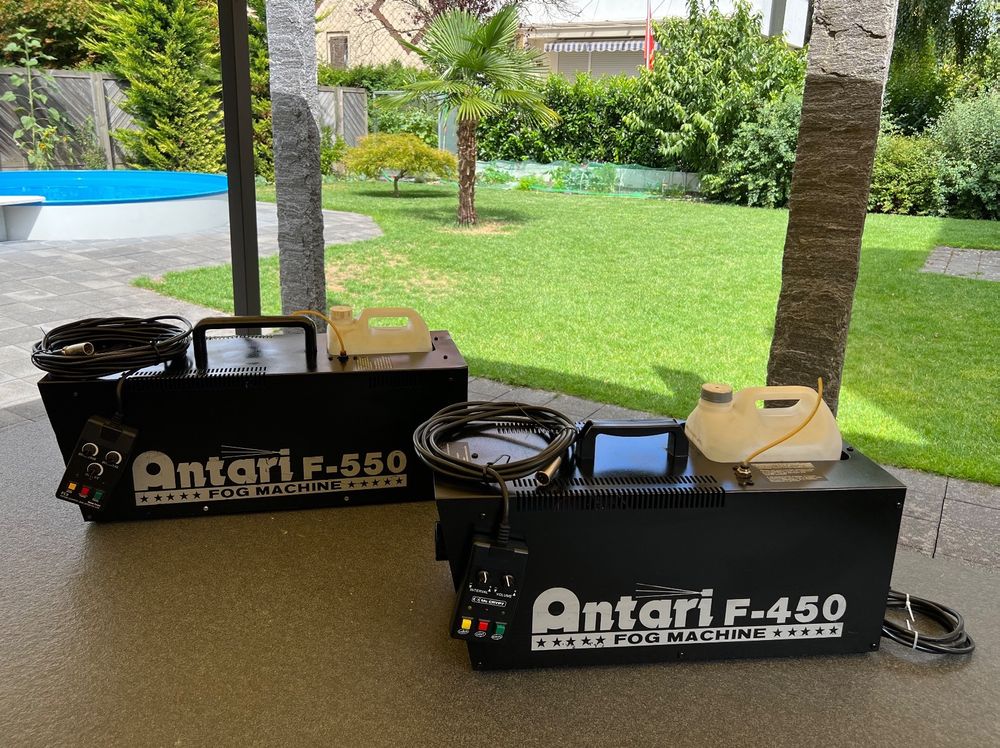 Antari F450 und F550 Fog Machine (Gebraucht) in Biel/Bienne für CHF 80 ...