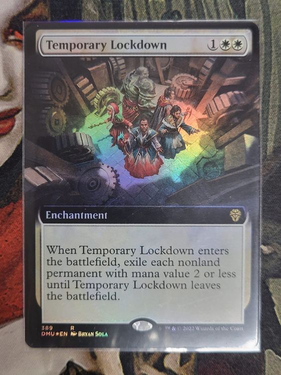 Temporary Lockdown Extended Foil | Kaufen auf Ricardo