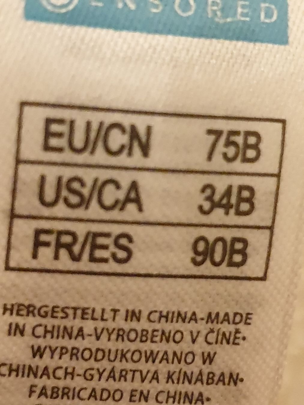 Bikini neuf, 75B push up, XS/S (Neuf avec emballage d'origine) à ...