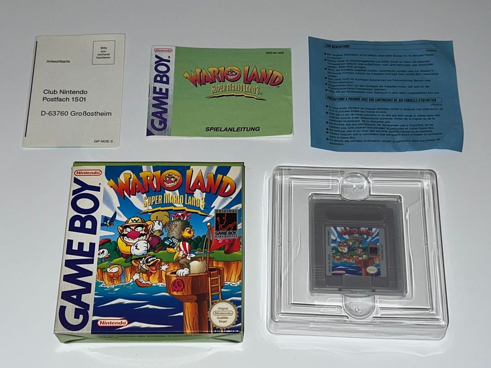 Game Boy (GB) Spiel - Wario Land: Super Mario Land 3 (OVP) (Gebraucht ...