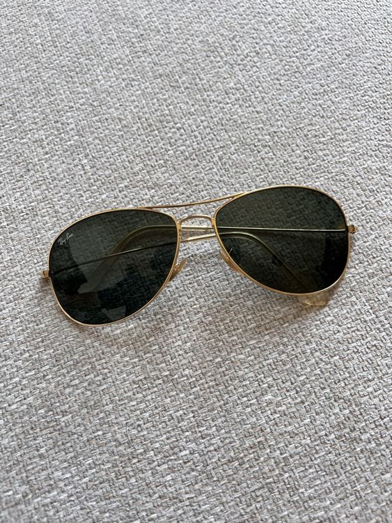 Ray-Ban Cockpit Aviator Sunglasses w Case 59-14 | Kaufen auf Ricardo