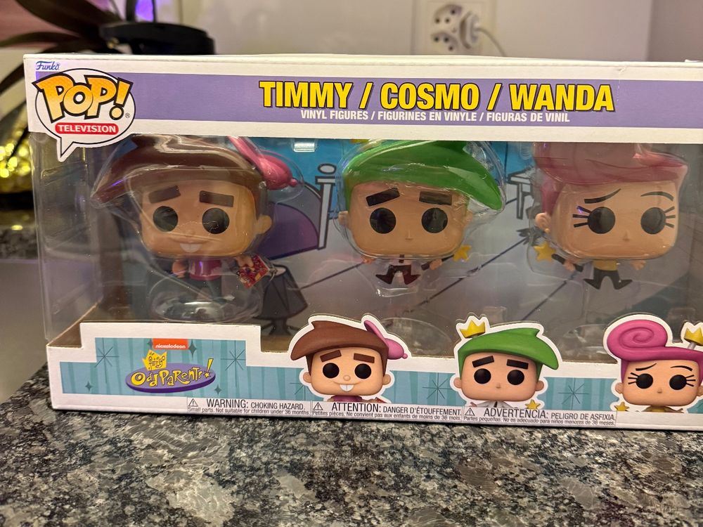 Funko Pop! Timmy/Cosmo/Wanda 3er Pack Summer Convention! (Neu (gemäss ...