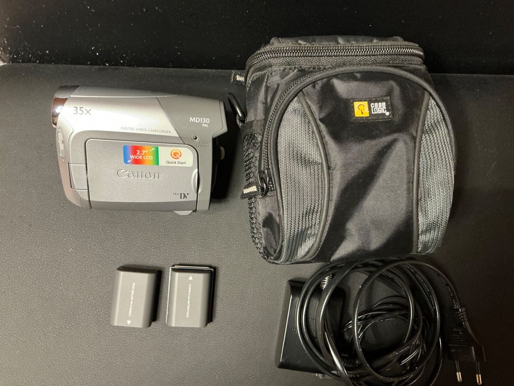 Canon MinIDV Camcorder mit joystick bedienung am Monitor (Gebraucht) in ...