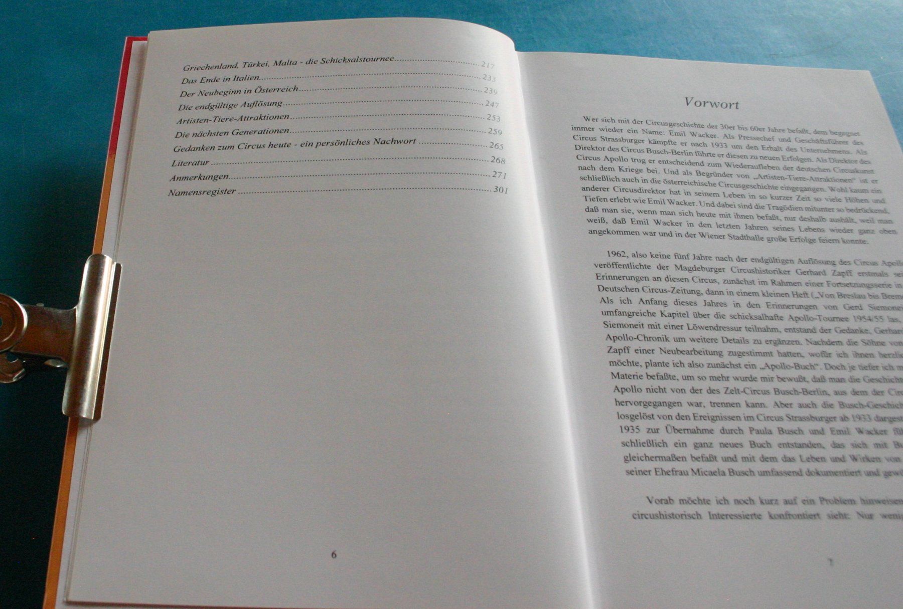 Zirkus Circus Emil Wacker Ein Leben für den Zirkus (Gebraucht) in ...