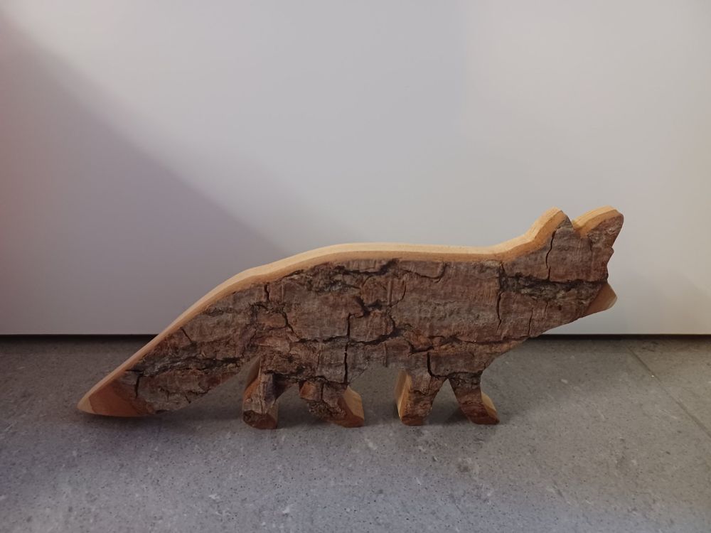 Fuchs aus Holz | Kaufen auf Ricardo
