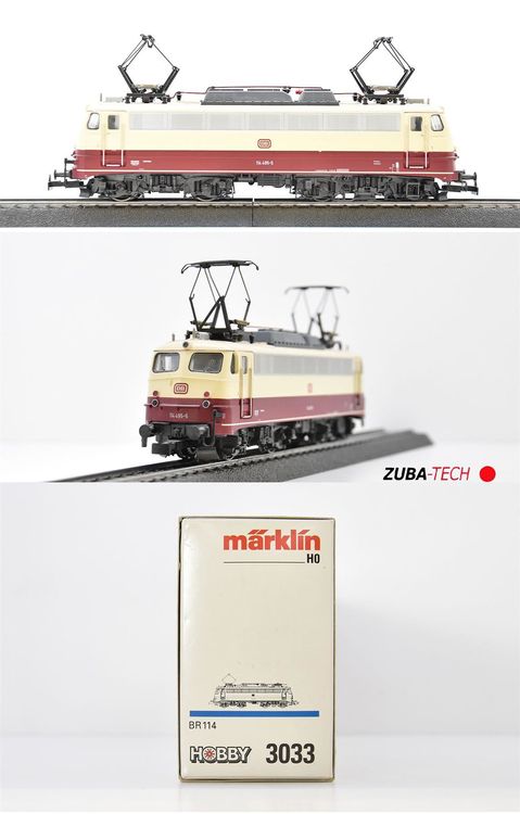Märklin 3033 E-Lok BR 114 DB Analog OVP | Kaufen auf Ricardo