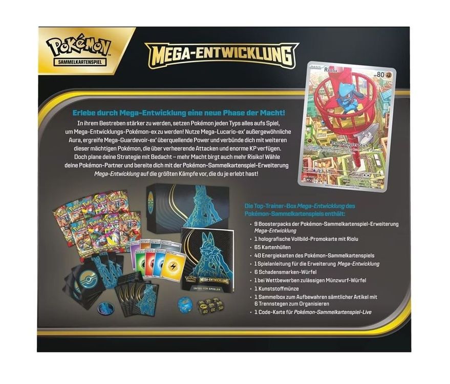 Pokémon - ME01 / Mega Entwicklung TTB (ETB) / DE (Neu und ...