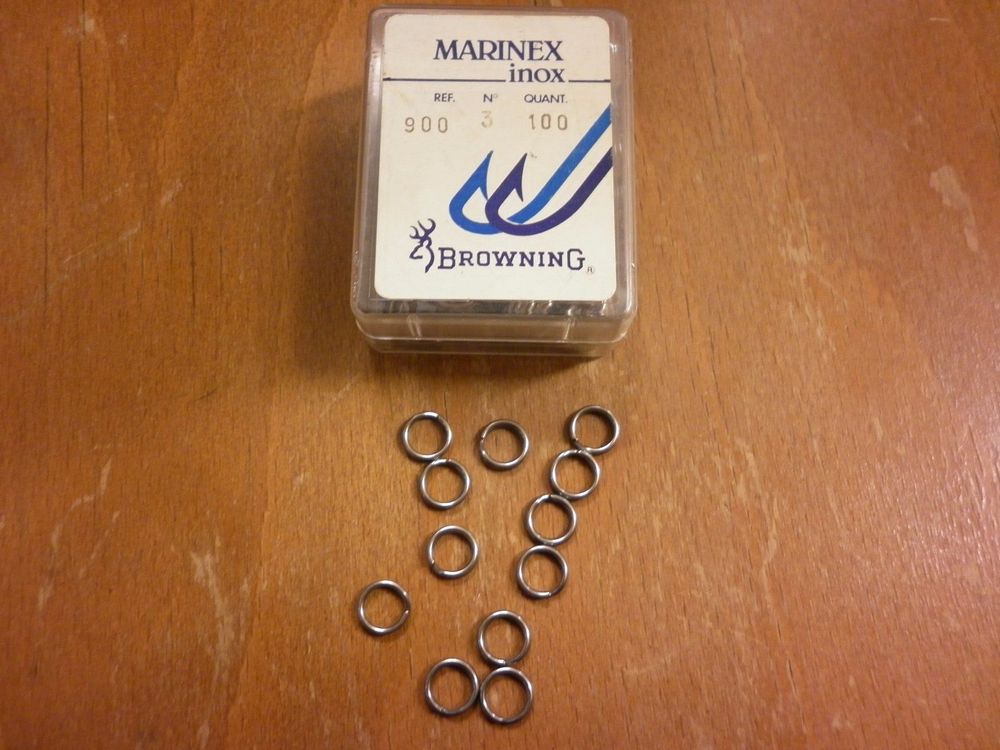 100 anneaux brisés Marinex inox n° 3 Springringe (Neu und originalverpackt) in Fribourg für CHF ...