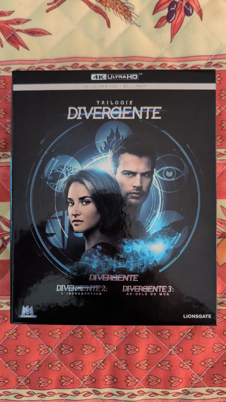 Trilogie Divergente 4K Ultra HD et Blu-ray - Comme Neuf ! (Neuf (Voir ...