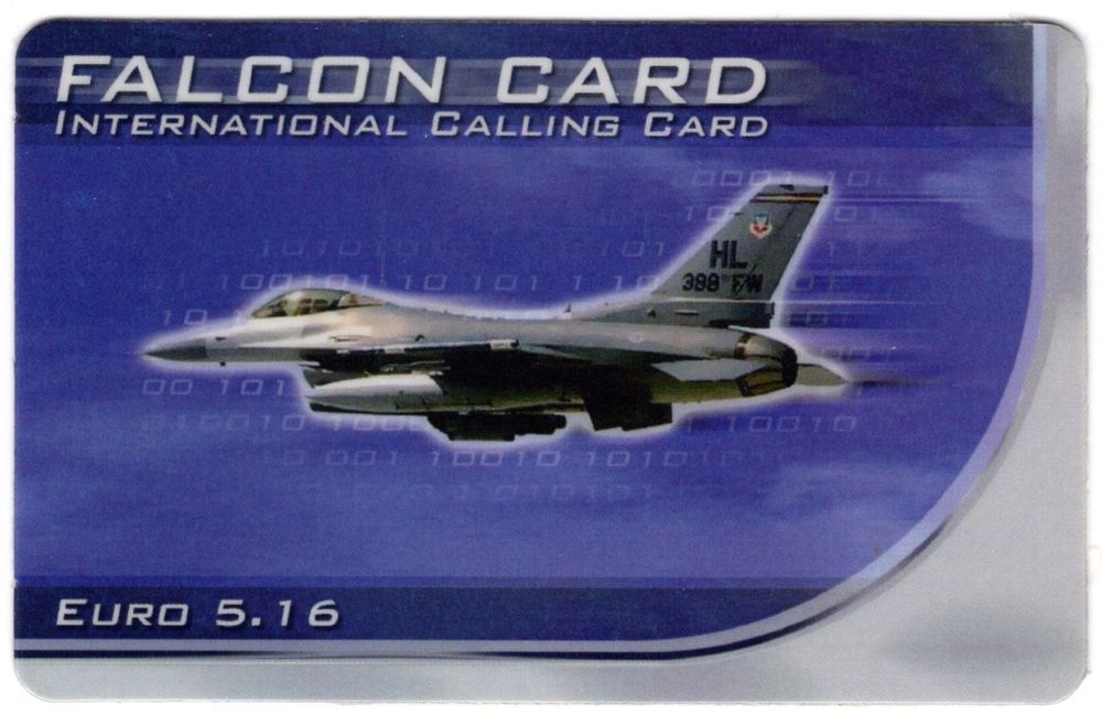 FALCON CARD - seltene Falcon Telefonkarte (Gebraucht) in Eglisau für ...