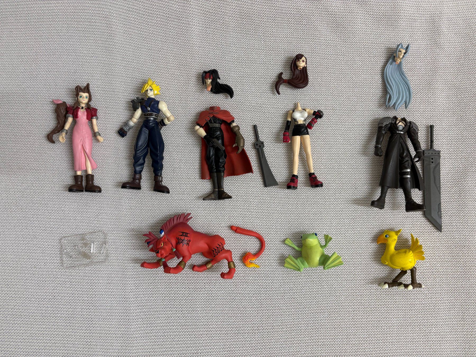 NEU Final Fantasy VII Figuren Set, original, Vintage 1997 (Neu (gemäss ...