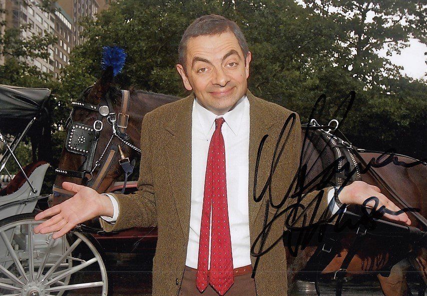 Rowan ATKINSON Mr. Bean TOP AUTOGRAMM (Gebraucht) in Egg b. Zürich für ...