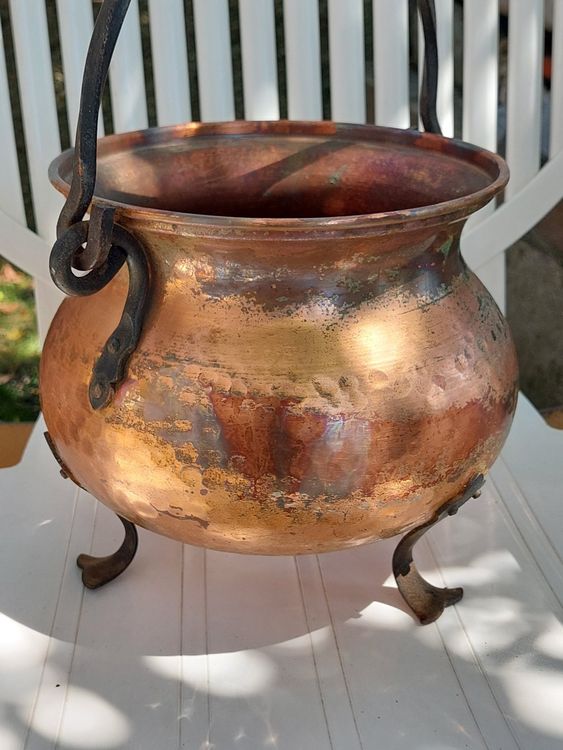 Alter antiker Kupfertopf (Gebraucht) in Rütihof für CHF 25 – mit Lieferung auf Ricardo kaufen