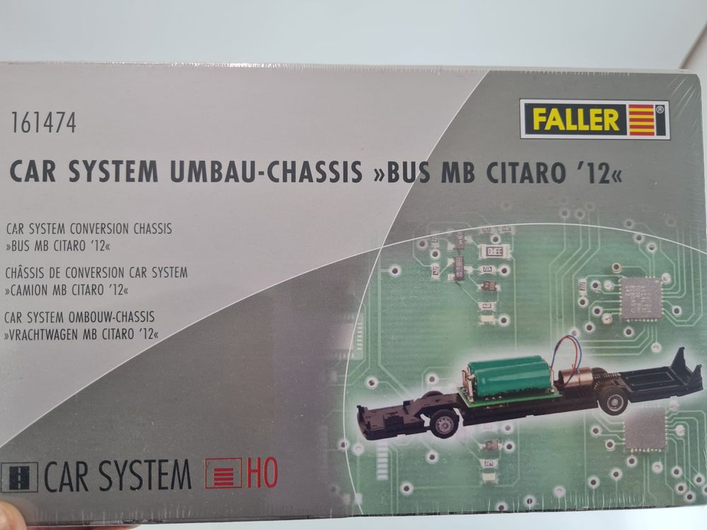 FALLER 161474 Umbau-Chassis Bus MB Citaro Car System H0 1:87 (Neu ...