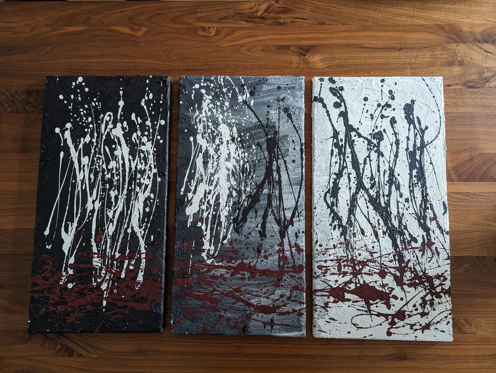Abstrakte Bilder Acryl | Kaufen auf Ricardo