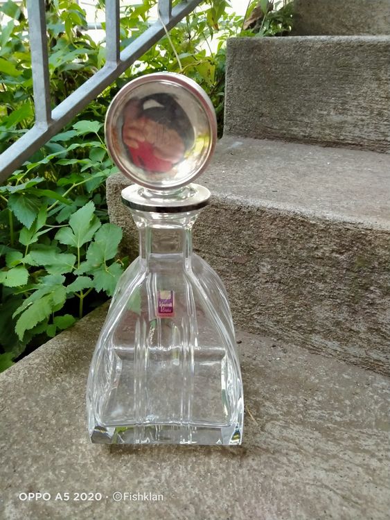 Schone Glasflasche Mit Stopsel Bild