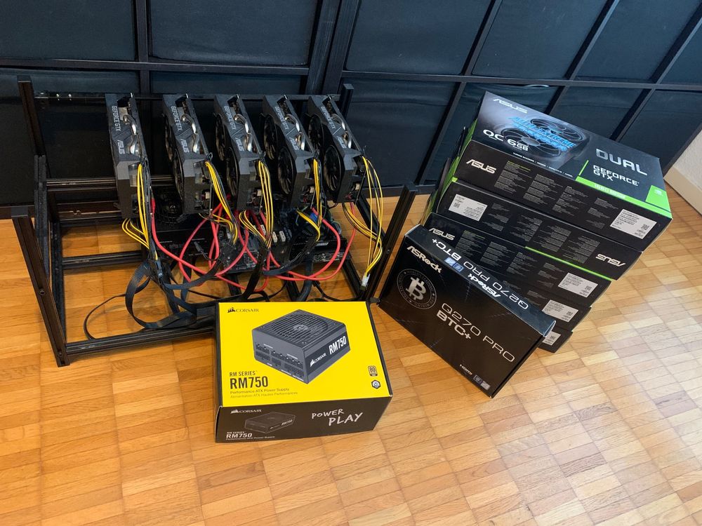 Mining Rig | 5x GTX 1660s mit Premium Komponenten! GÜNSTIG!! (Gebraucht ...