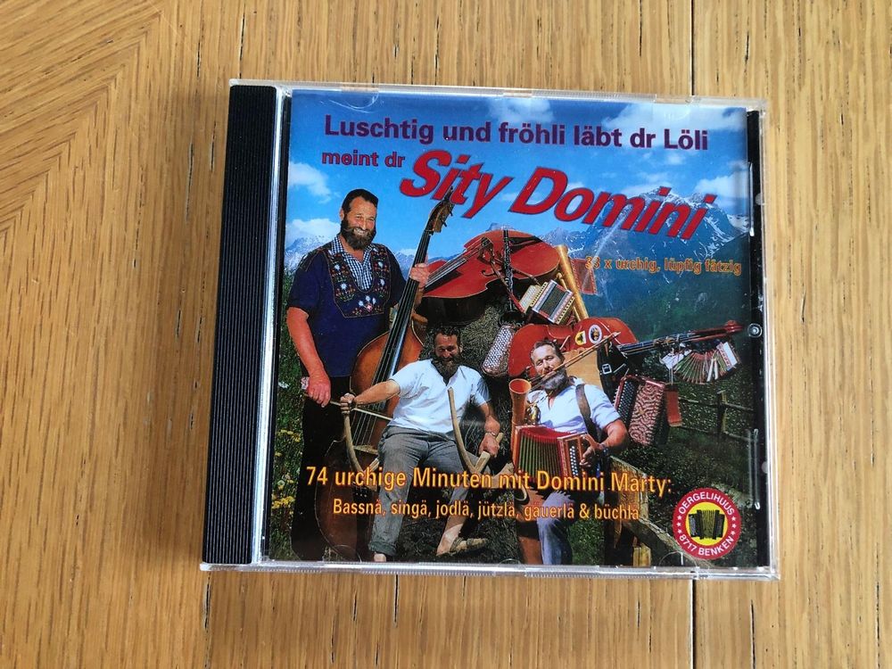 Sity Domini - Luschtig und fröhli läbt dr Löli (CD) (Gebraucht) in ...