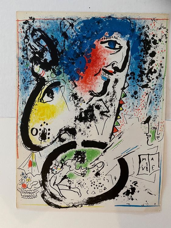Marc Chagall, Original Teil aus original Litho | Kaufen auf Ricardo