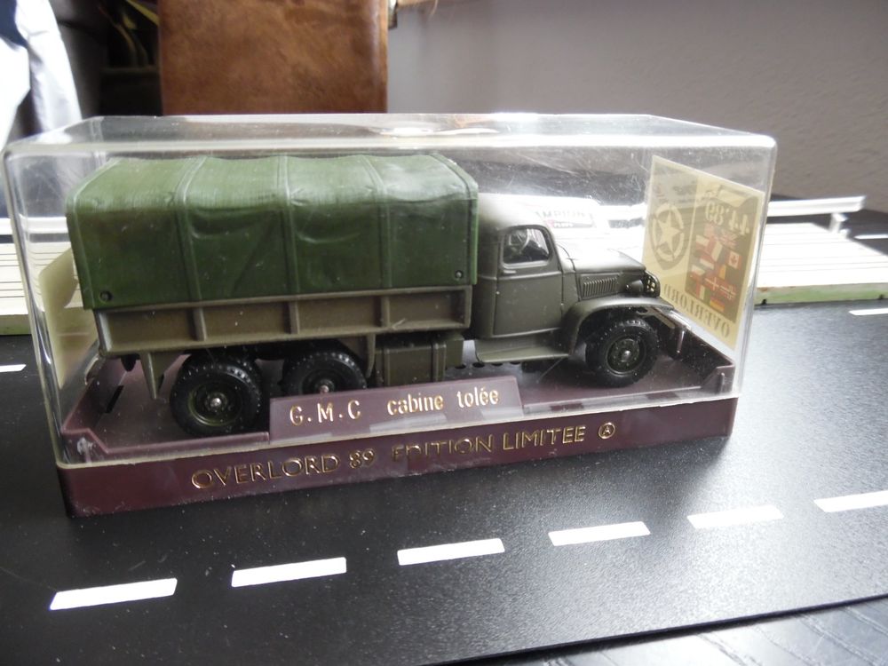 C.M.C cabine tolee OVERLORD 89 Militärfahrzeug Metall OVP (Gebraucht ...