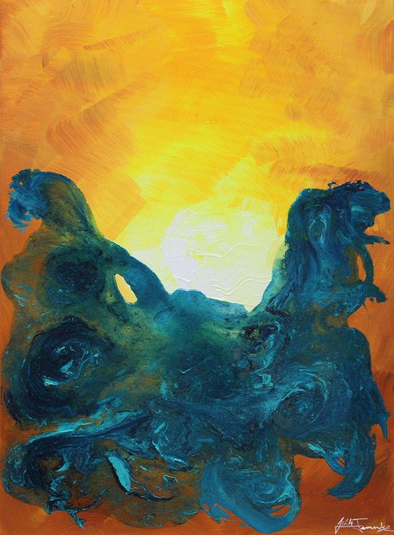 Gemälde METAMORPH I Kunst Bilder Malerei, J. Fernandez (Neu und originalverpackt) in Dresden für ...