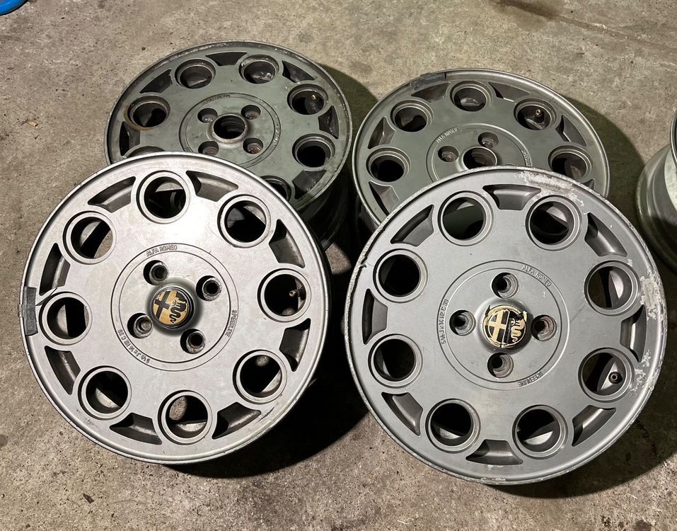 4 Stk Oldtimer Speedline Felgen für Alfa Romeo | Kaufen auf Ricardo